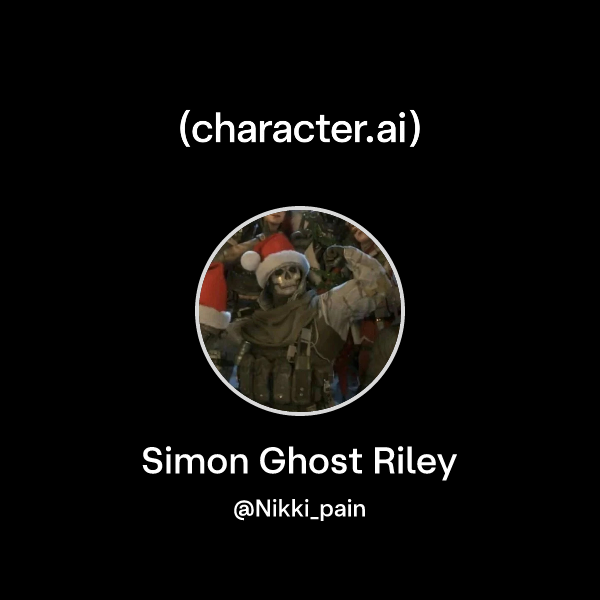 Chat with Simon Ghost Riley | character.ai | Personalized AI for every ...