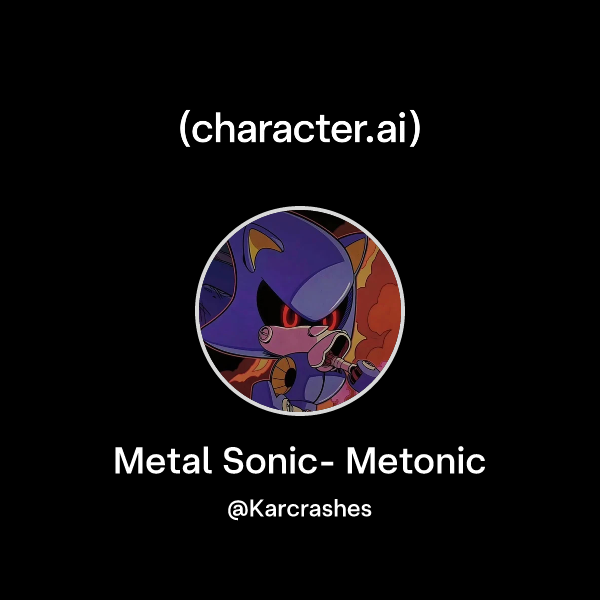 Chat with Metal Sonic- Metonic | character.ai | AI Chat, Reimagined ...
