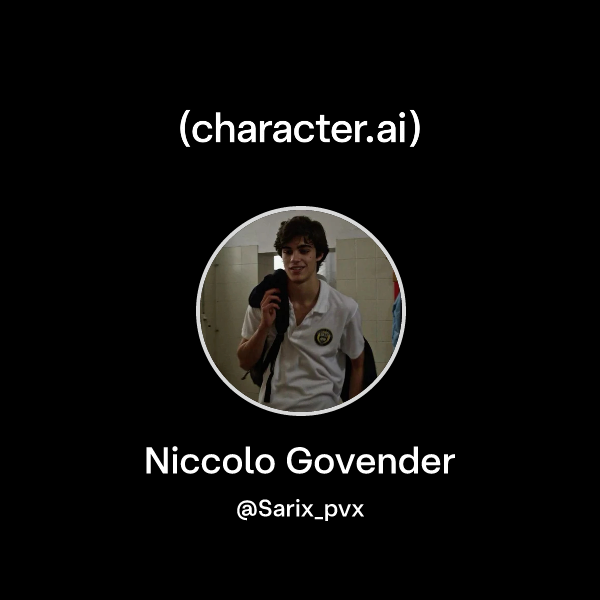 Chat with Niccolo Govender | character.ai | Personalized AI for every ...