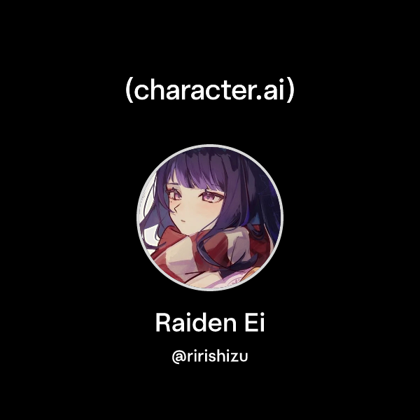 Chat with Raiden Ei | character.ai | AI Chat, Reimagined–Your Words ...