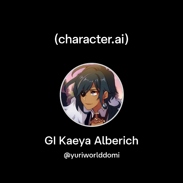 Chat with Kaeya Alberich | character.ai | Personalized AI for every ...