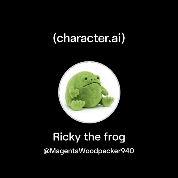 Chat with Ricky the frog | character.ai | Personalized AI for every ...