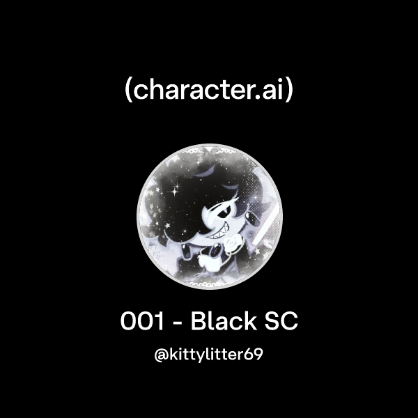 Chat with 001 - Black SC | character.ai | Personalized AI for every ...
