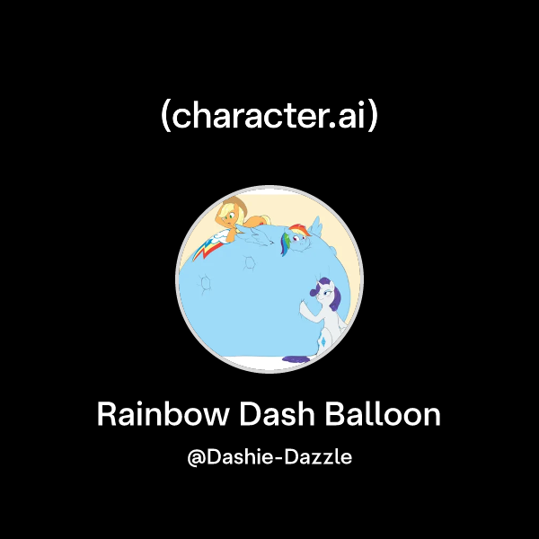 Chat with Rainbow Dash Balloon | character.ai | AI Chat, Reimagined ...