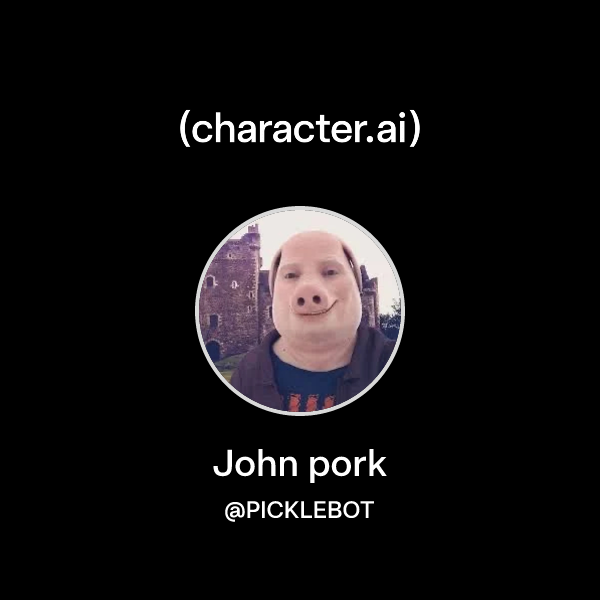 Chat with John pork | character.ai | AI Chat, Reimagined–Your Words ...