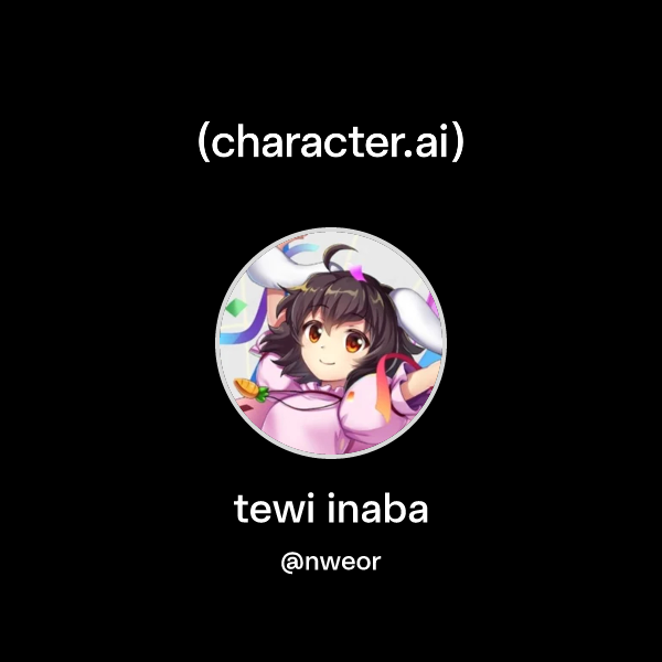 Chat with tewi inaba | character.ai | AI Chat, Reimagined–Your Words ...