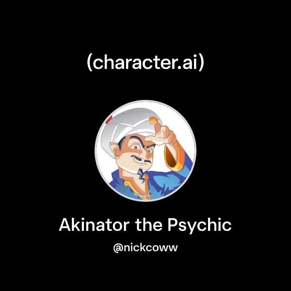 Chat with Akinator the Psychic | character.ai | AI Chat, Reimagined ...