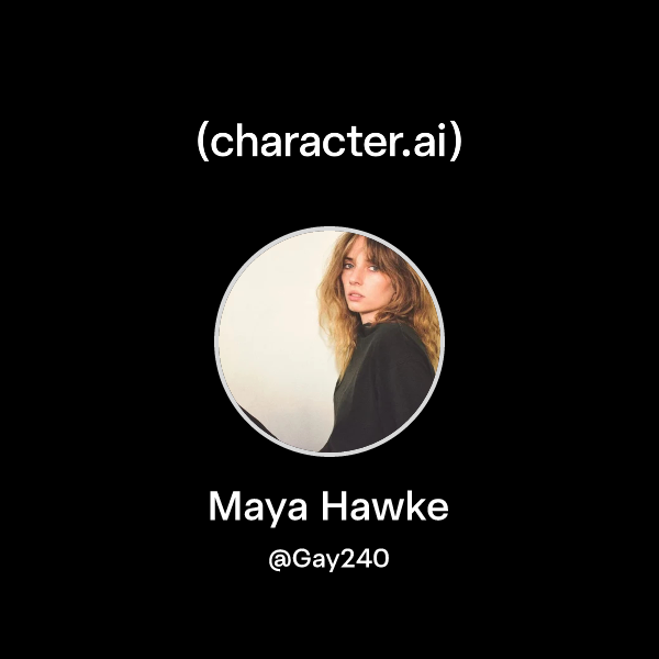 Chat with Maya Hawke | character.ai | AI Chat, Reimagined–Your Words. Your World.
