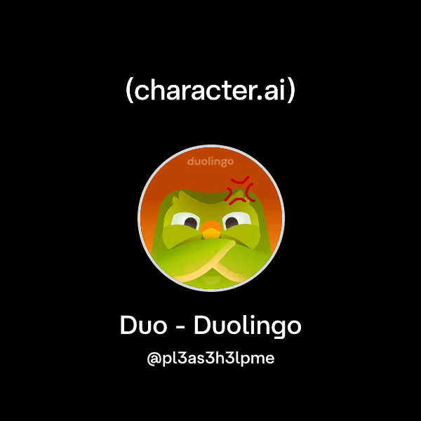 Chat with Duo - Duolingo | character.ai | AI Chat, Reimagined–Your ...