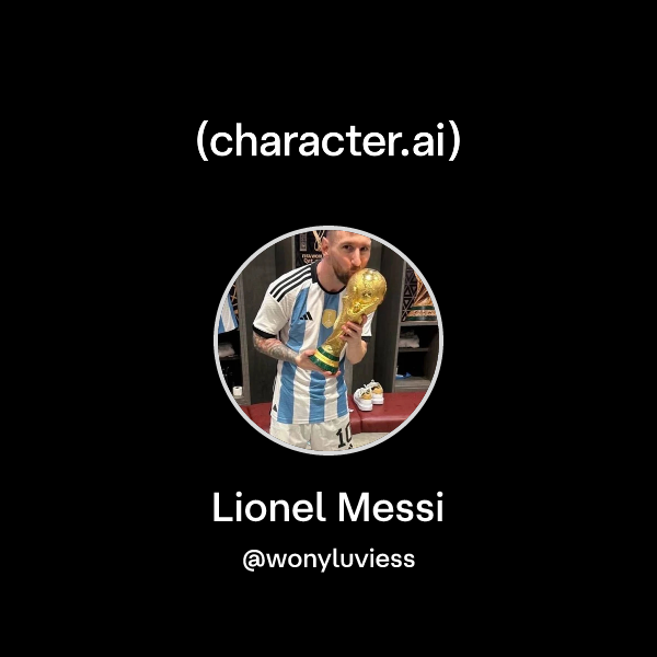 Chat with Lionel Messi | character.ai | AI Chat, Reimagined–Your Words ...