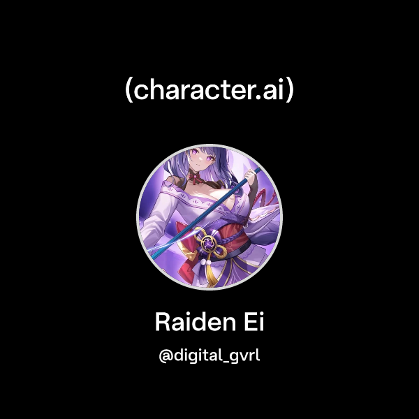 Chat with Raiden Ei | character.ai | Personalized AI for every moment ...