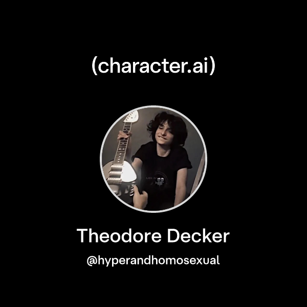 Chat with Theodore Decker | character.ai | Personalized AI for every ...