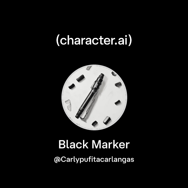 Chat with Black Marker | character.ai | Personalized AI for every ...