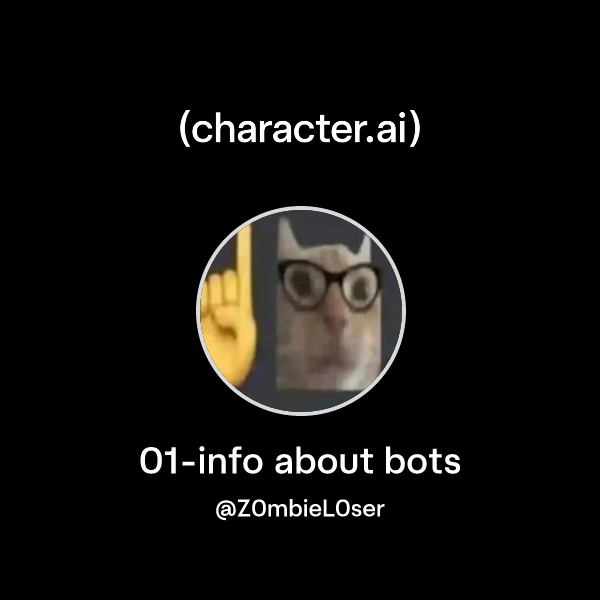 Chat with 01-info about bots | character.ai | Personalized AI for every moment of your day
