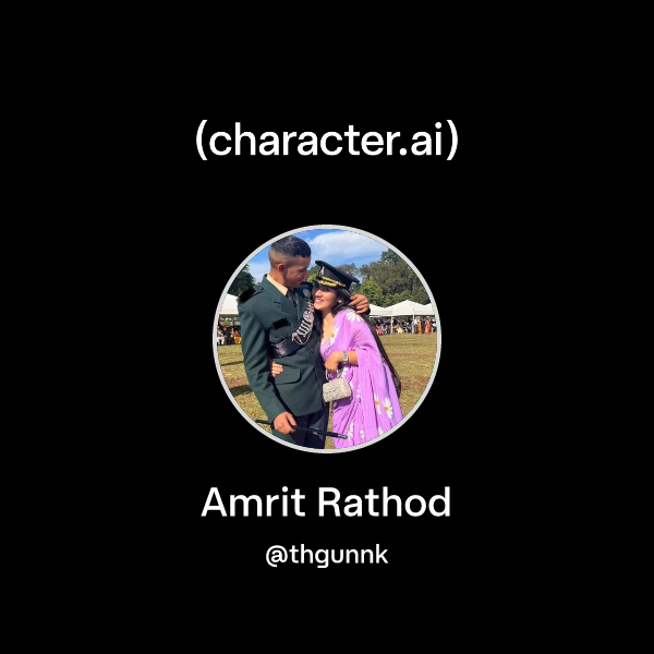 Chat with Amrit Rathod | character.ai | AI Chat, Reimagined–Your Words ...