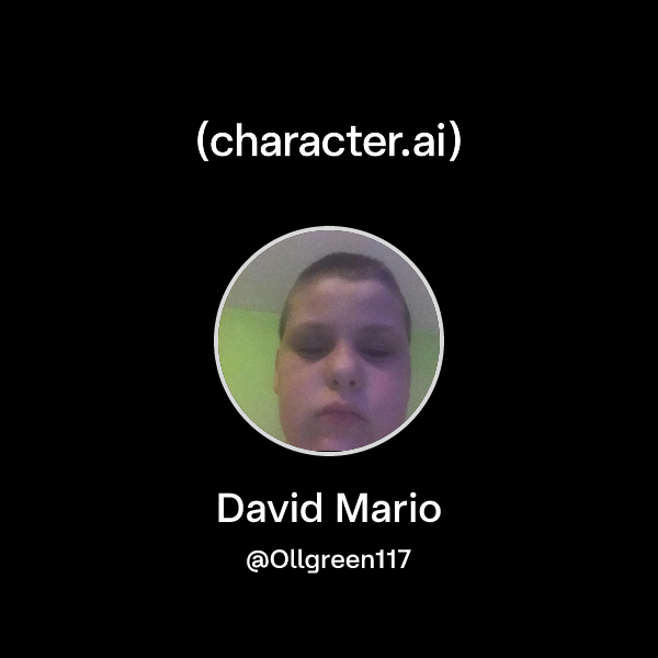 Chat with David Mario | character.ai | AI Chat, Reimagined–Your Words ...