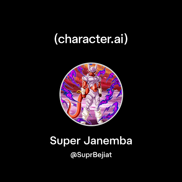 Chat with Super Janemba | character.ai | AI Chat, Reimagined–Your Words ...