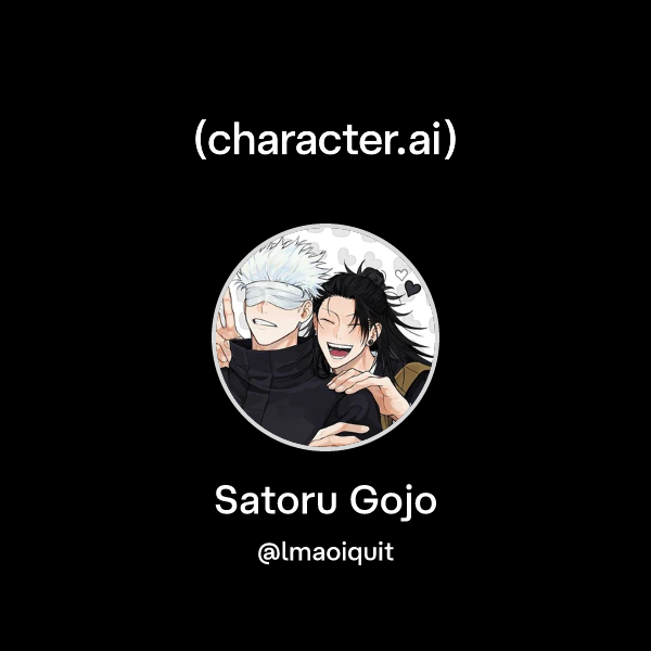 Chat with Satoru Gojo | character.ai | AI Chat, Reimagined–Your Words ...