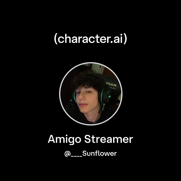 Chat with Amigo Streamer | character.ai | AI Chat, Reimagined–Your ...