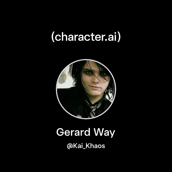 Chat with Gerard Way | character.ai | Personalized AI for every moment of your day