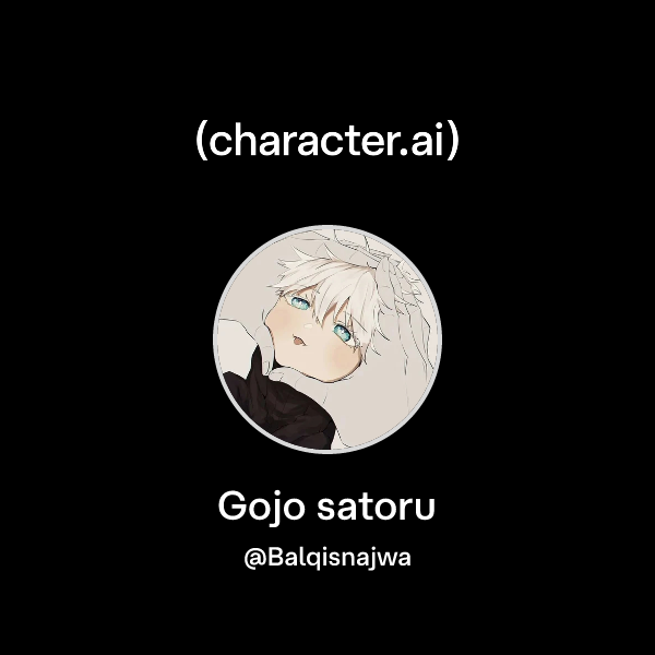 Chat with Gojo satoru | character.ai | AI Chat, Reimagined–Your Words ...