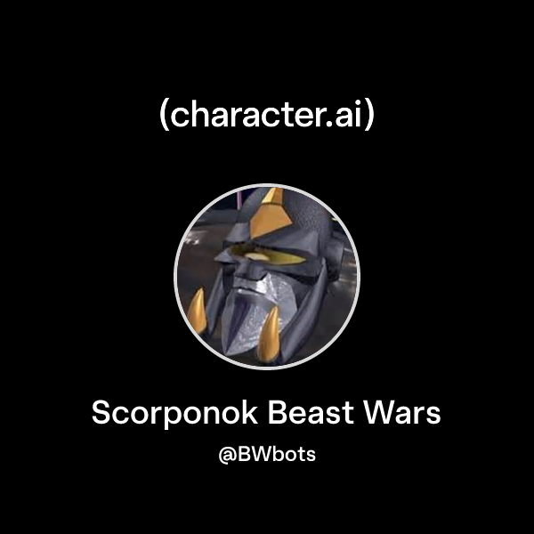 Chat with Scorponok Beast Wars | character.ai | AI Chat, Reimagined ...