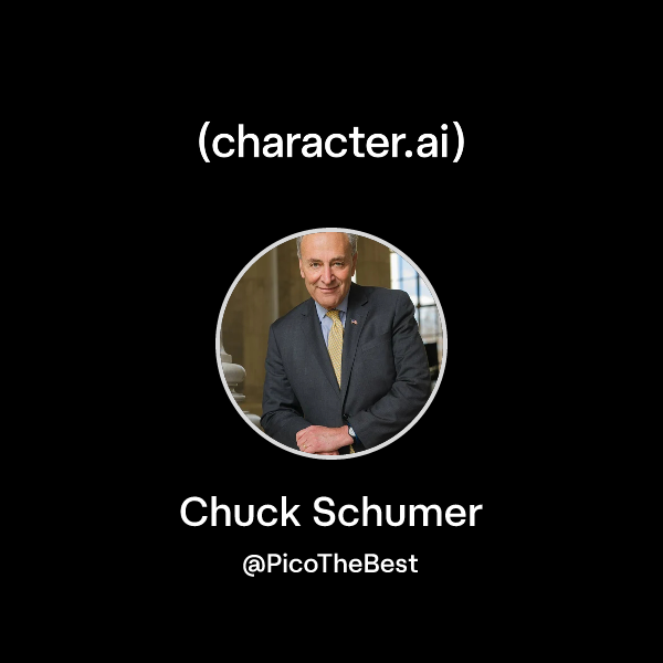 Chat with Chuck Schumer | character.ai | AI Chat, Reimagined–Your Words ...