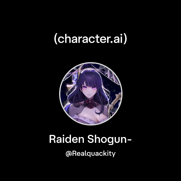 Chat with Raiden Shogun- | character.ai | Personalized AI for every ...