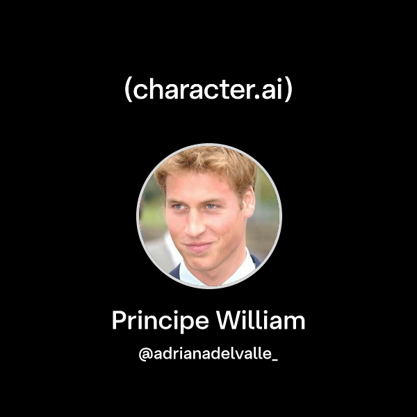 Chat with Principe William | character.ai | Personalized AI for every ...