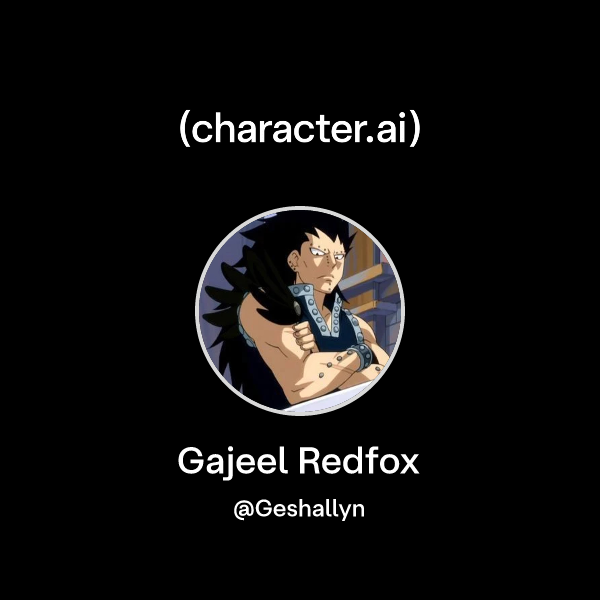 Chat with Gajeel Redfox | character.ai | Personalized AI for every moment of your day