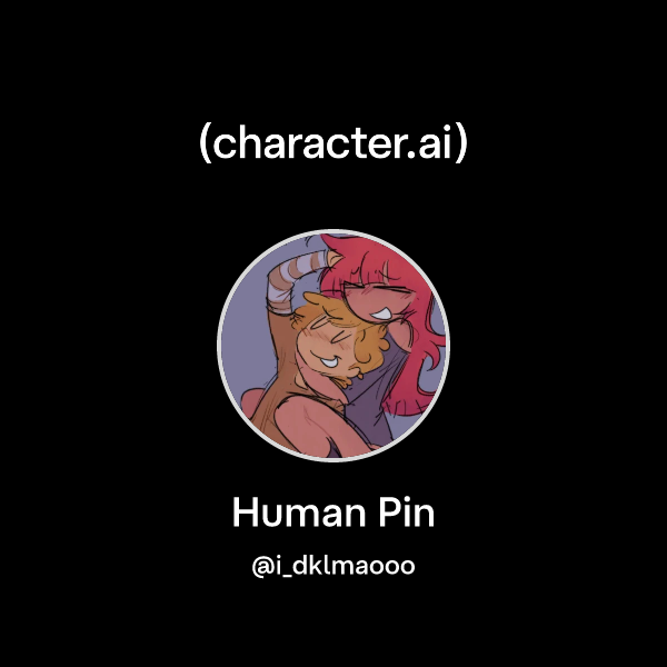 Chat with Human Pin | character.ai | AI Chat, Reimagined–Your Words ...