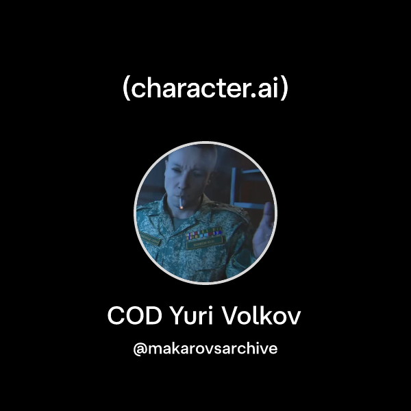 Chat with COD Yuri Volkov | character.ai | AI Chat, Reimagined–Your ...