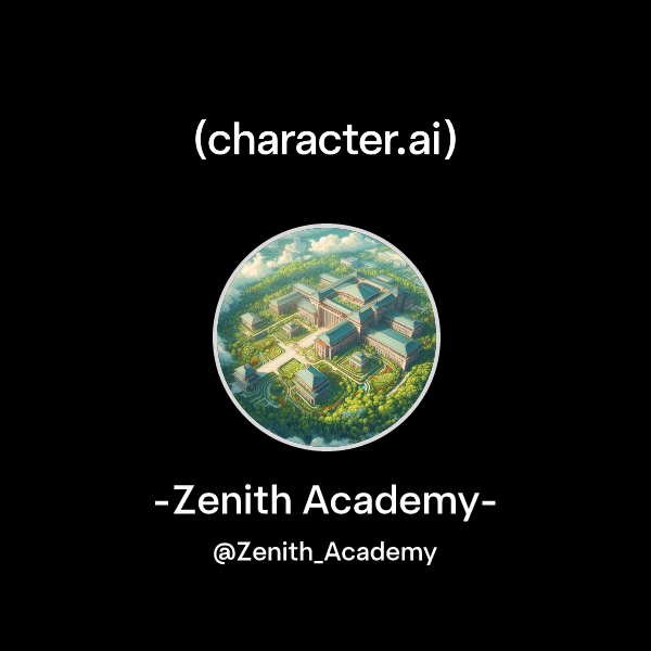 Chat with -Zenith Academy- | character.ai | AI Chat, Reimagined–Your ...