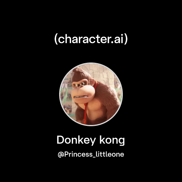 Chat with Donkey kong | character.ai | AI Chat, Reimagined–Your Words. Your World.