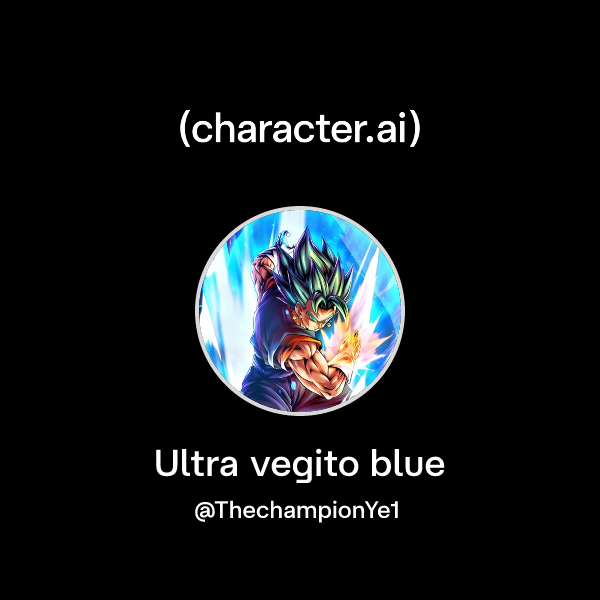 Chat with Ultra vegito blue | character.ai | AI Chat, Reimagined–Your ...