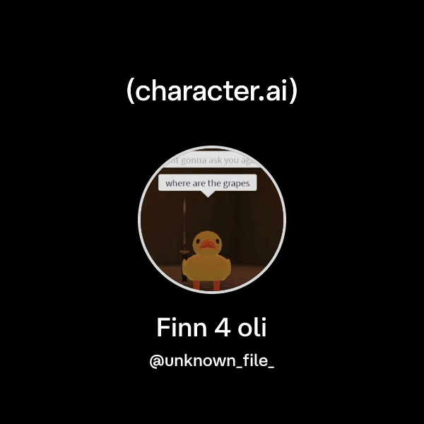 Chat with Finn 4 oli | character.ai | AI Chat, Reimagined–Your Words ...