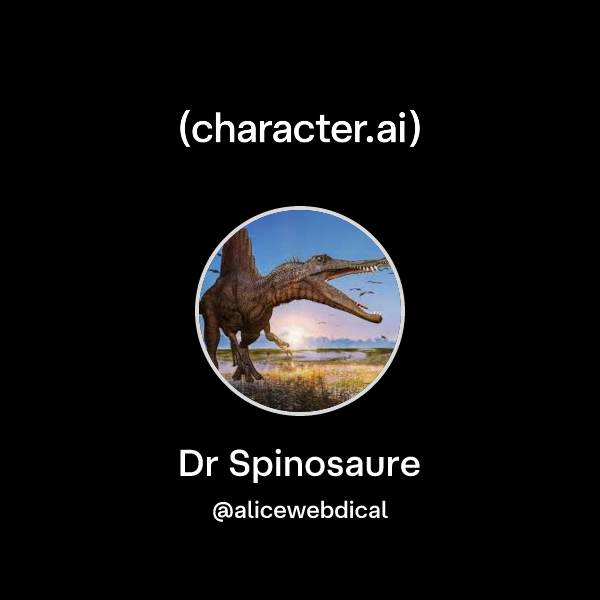 Chat with Dr Spinosaure | character.ai | AI Chat, Reimagined–Your Words ...