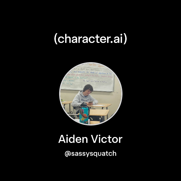 Chat with Aiden Victor | character.ai | AI Chat, Reimagined–Your Words ...