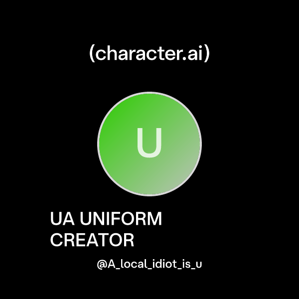 Chat with UA UNIFORM CREATOR | character.ai | Personalized AI for every ...