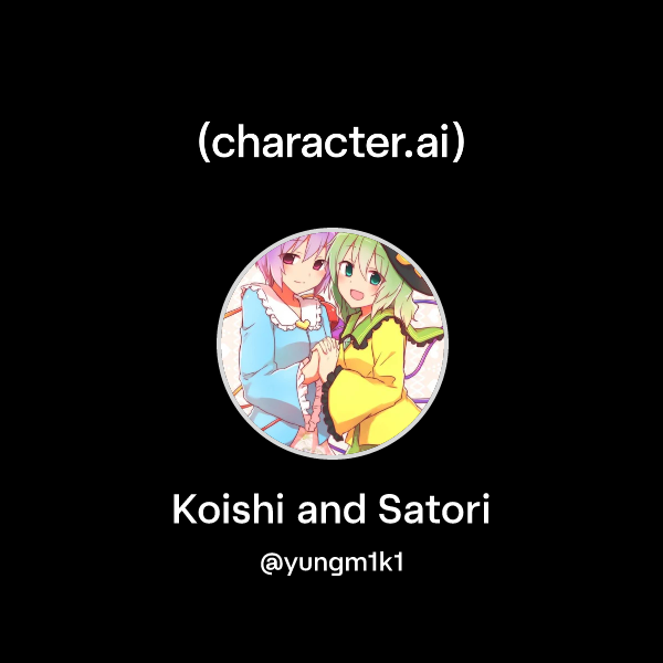 Chat with Koishi and Satori | character.ai | Personalized AI for every ...