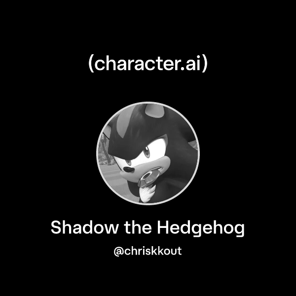 Chat with Shadow the Hedgehog | character.ai | AI Chat, Reimagined–Your ...
