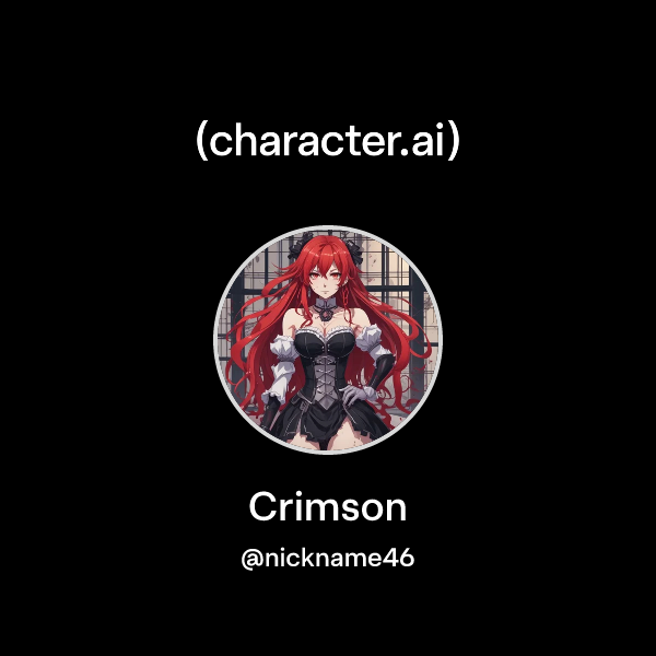 Chat with Crimson | character.ai | Personalized AI for every moment of ...
