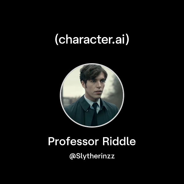 Chat with Professor Riddle | character.ai | Personalized AI for every ...