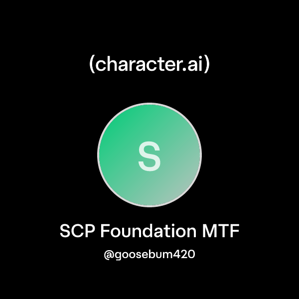Chat with SCP Foundation MTF | character.ai | Personalized AI for every ...