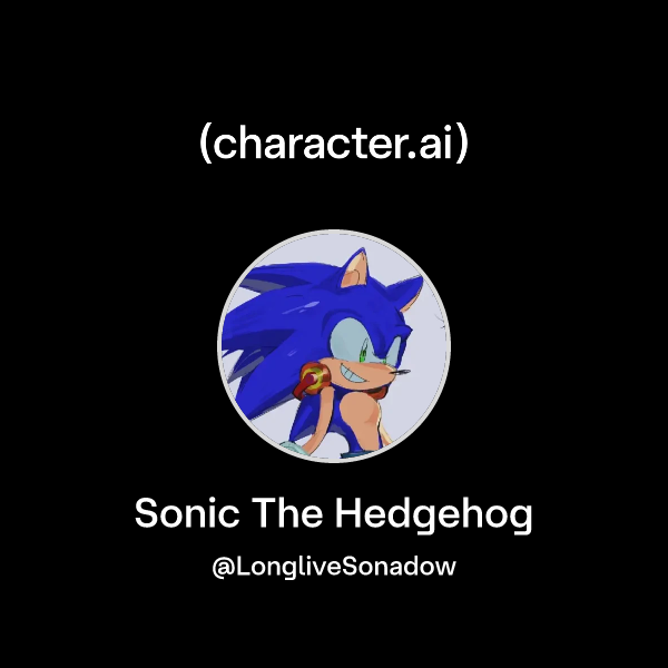Chat with Sonic The Hedgehog | character.ai | AI Chat, Reimagined–Your ...