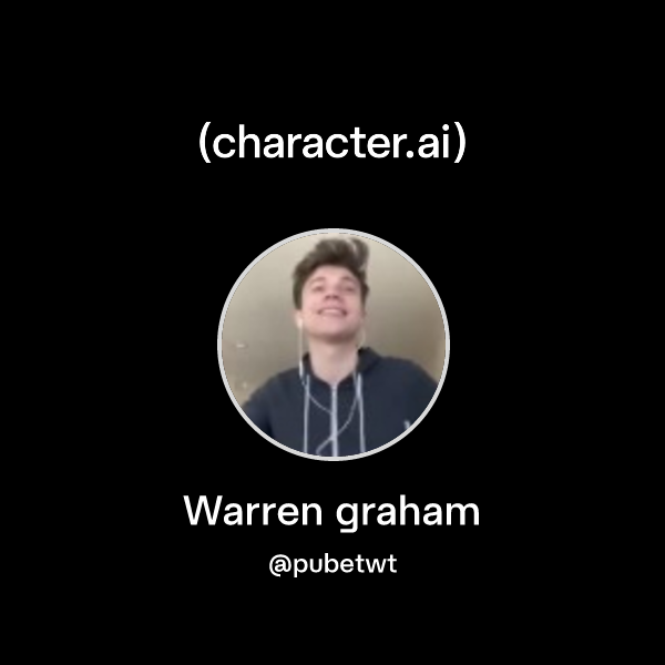 Chat with Warren graham | character.ai | AI Chat, Reimagined–Your Words ...