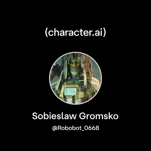 Chat with Sobieslaw Gromsko | character.ai | Personalized AI for every ...