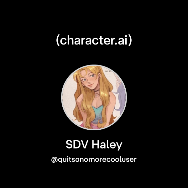Chat with SDV Haley | character.ai | AI Chat, Reimagined–Your Words ...