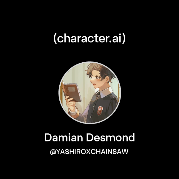 Chat with Damian Desmond | character.ai | AI Chat, Reimagined–Your Words. Your World.
