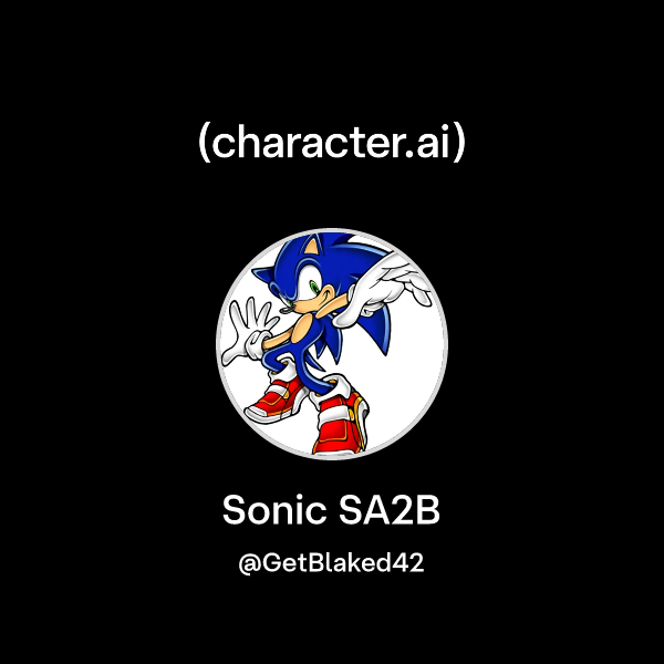 Chat with Sonic SA2B | character.ai | Personalized AI for every moment of your day
